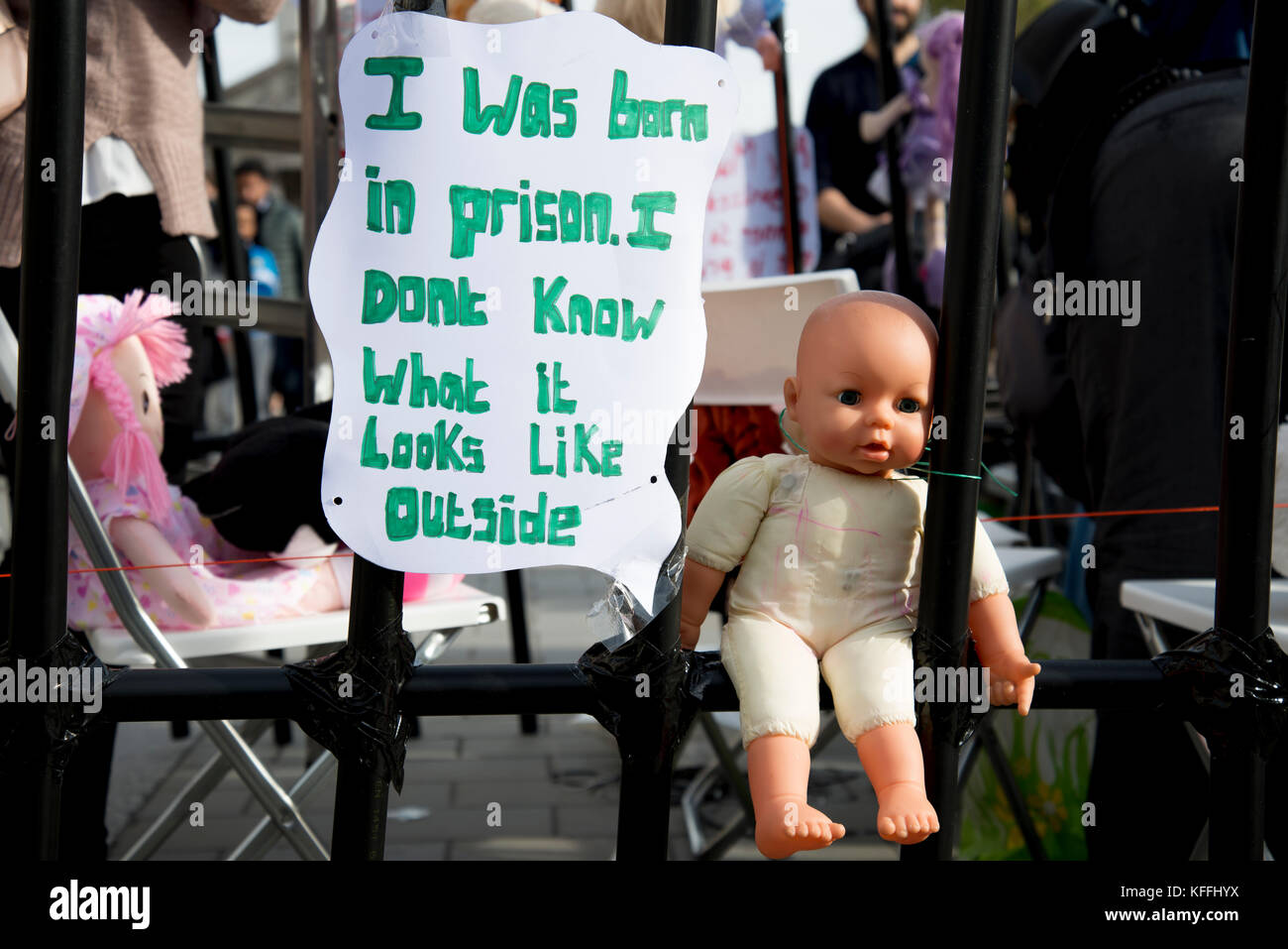 Trafalgar Square, London, UK. 28th Oct, 2017. #66BABIES Protest ...