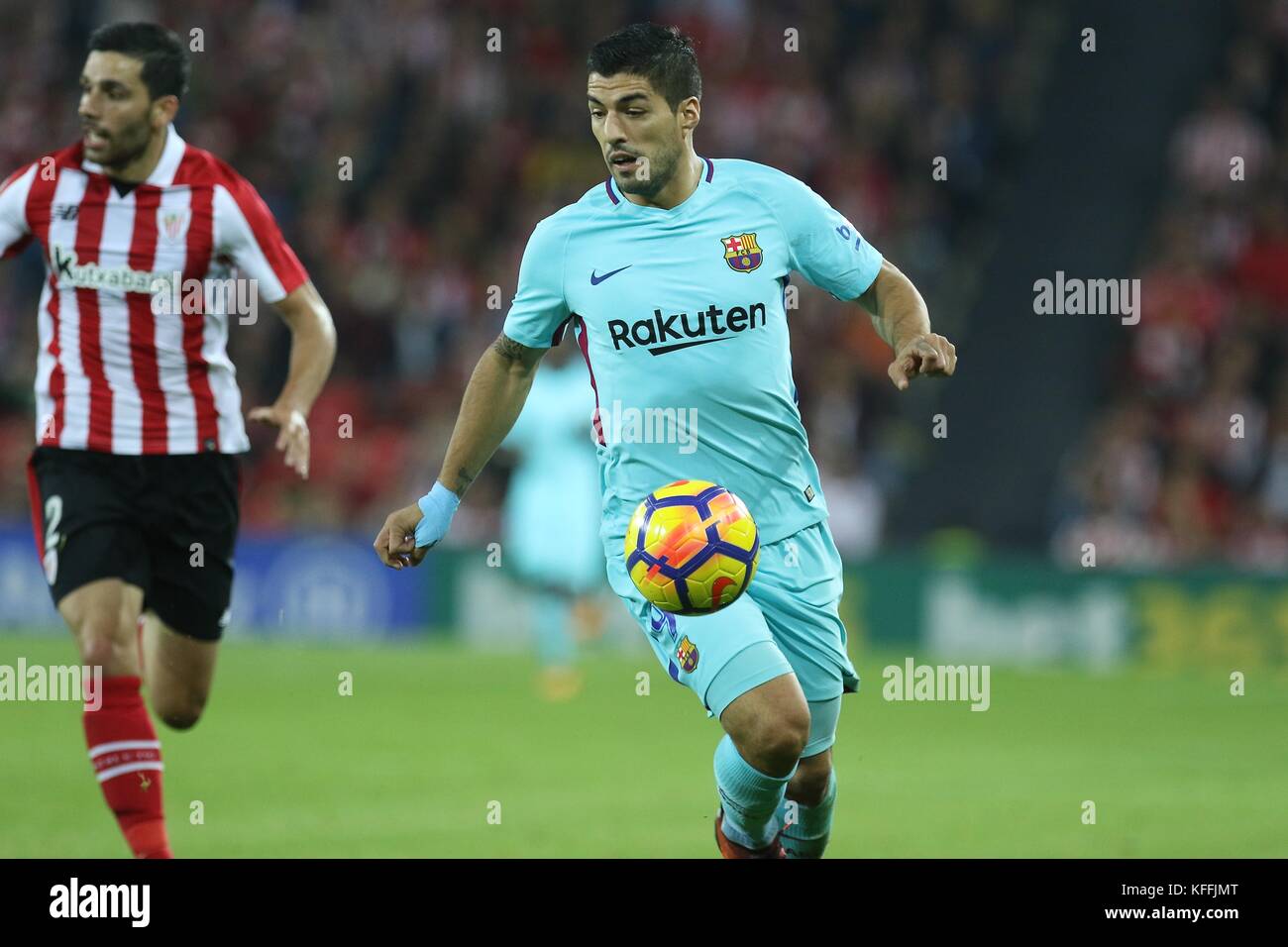 Luis Suarez during the Spanish La Liga soccer match between Athletic ...