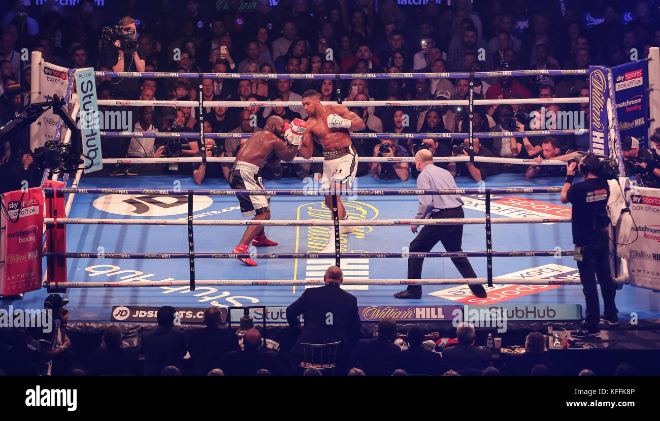Principality Stadium, Cardiff, Wales, UK 28th October 2017. IBF World Heavyweight Title ...