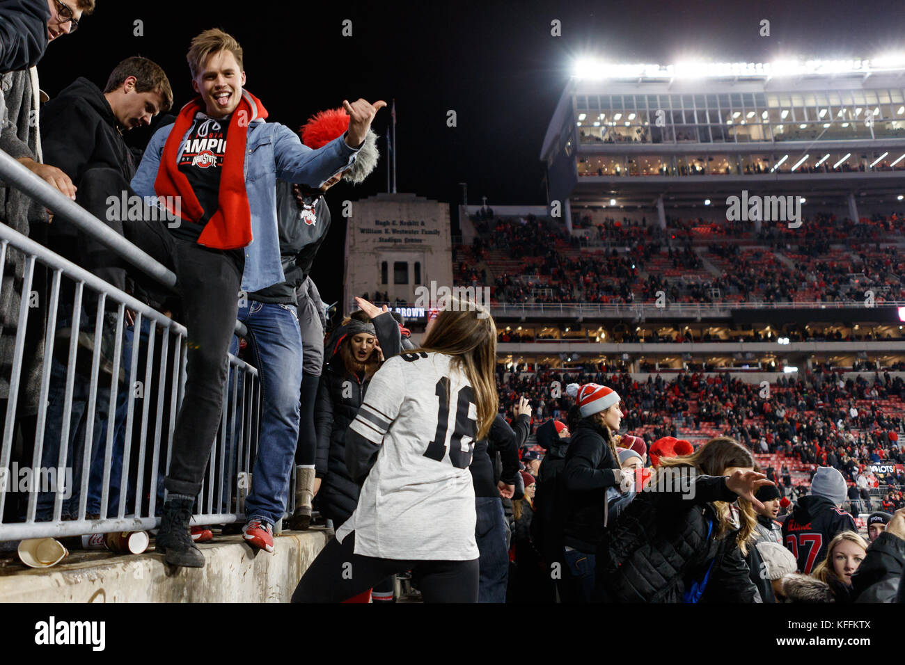 Buckeye fans ohio state hi-res stock photography and images - Alamy