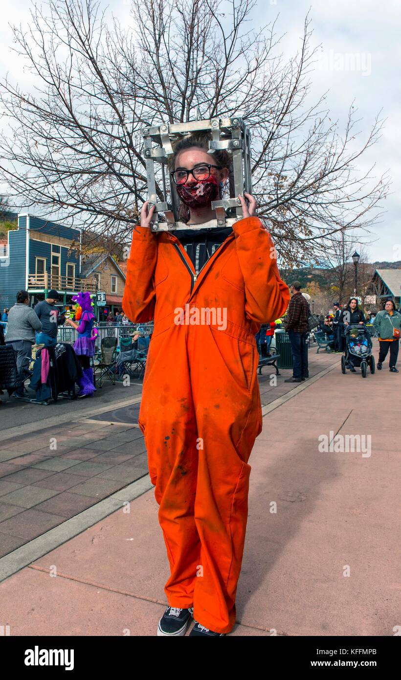 Manitou Springs, Colorado, USA. 28th Oct, 2017. The 23rd Annual Emma ...