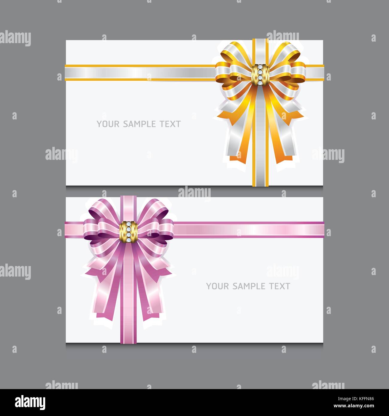 Envelope with bow ribbon. Vector illustrations Stock Vector Image & Art ...