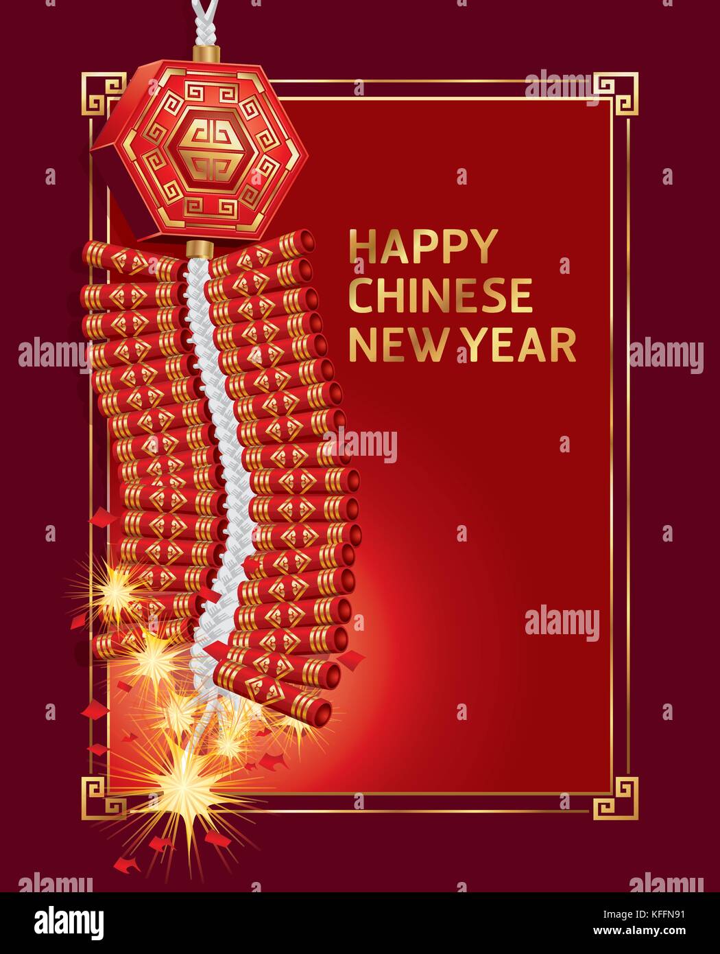 Diwali fire crackers Stock Vector Images - Alamy