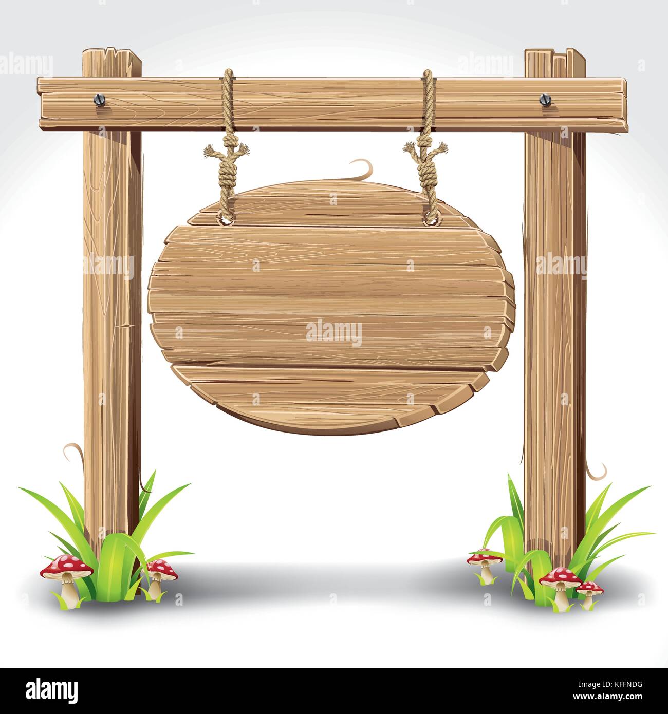 Wood Sign Board. vector illustration Stock Vector Image & Art - Alamy