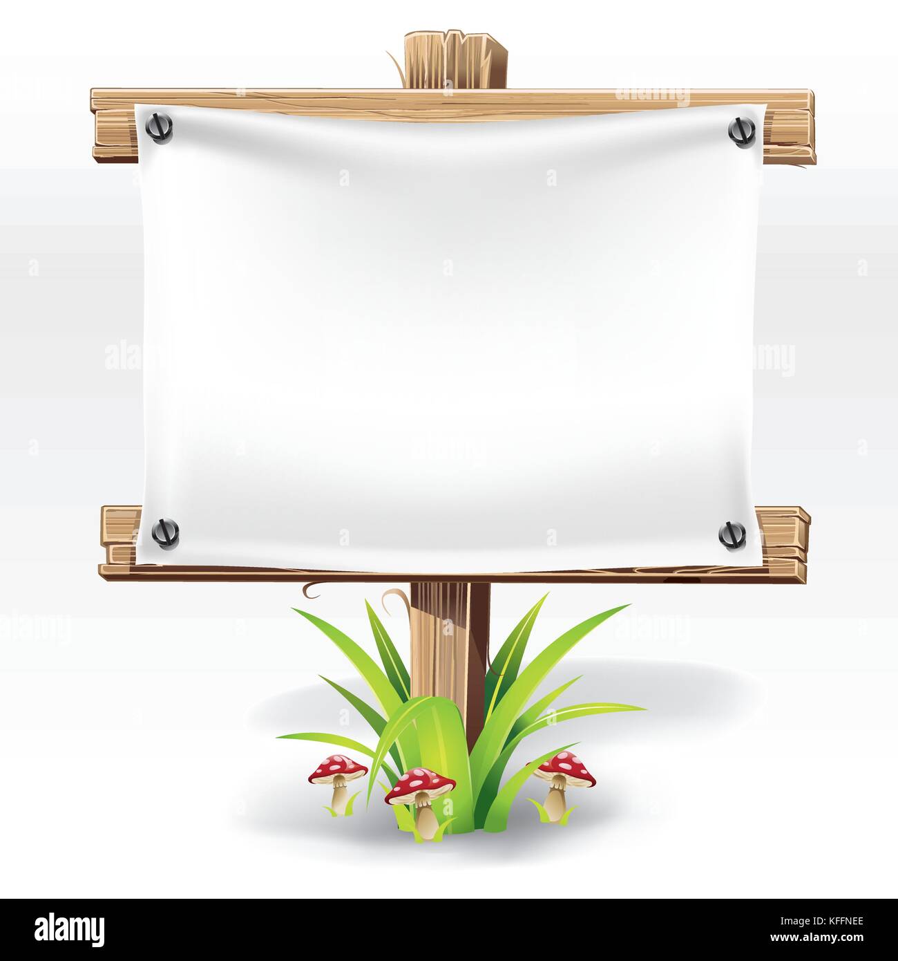 Wood Sign Board. vector illustration Stock Vector Image & Art - Alamy