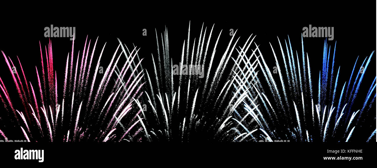 America 4th July Colours Stock Photo - Alamy