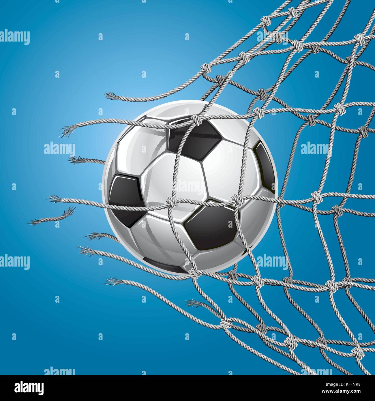 Soccer Goal Vector Art
