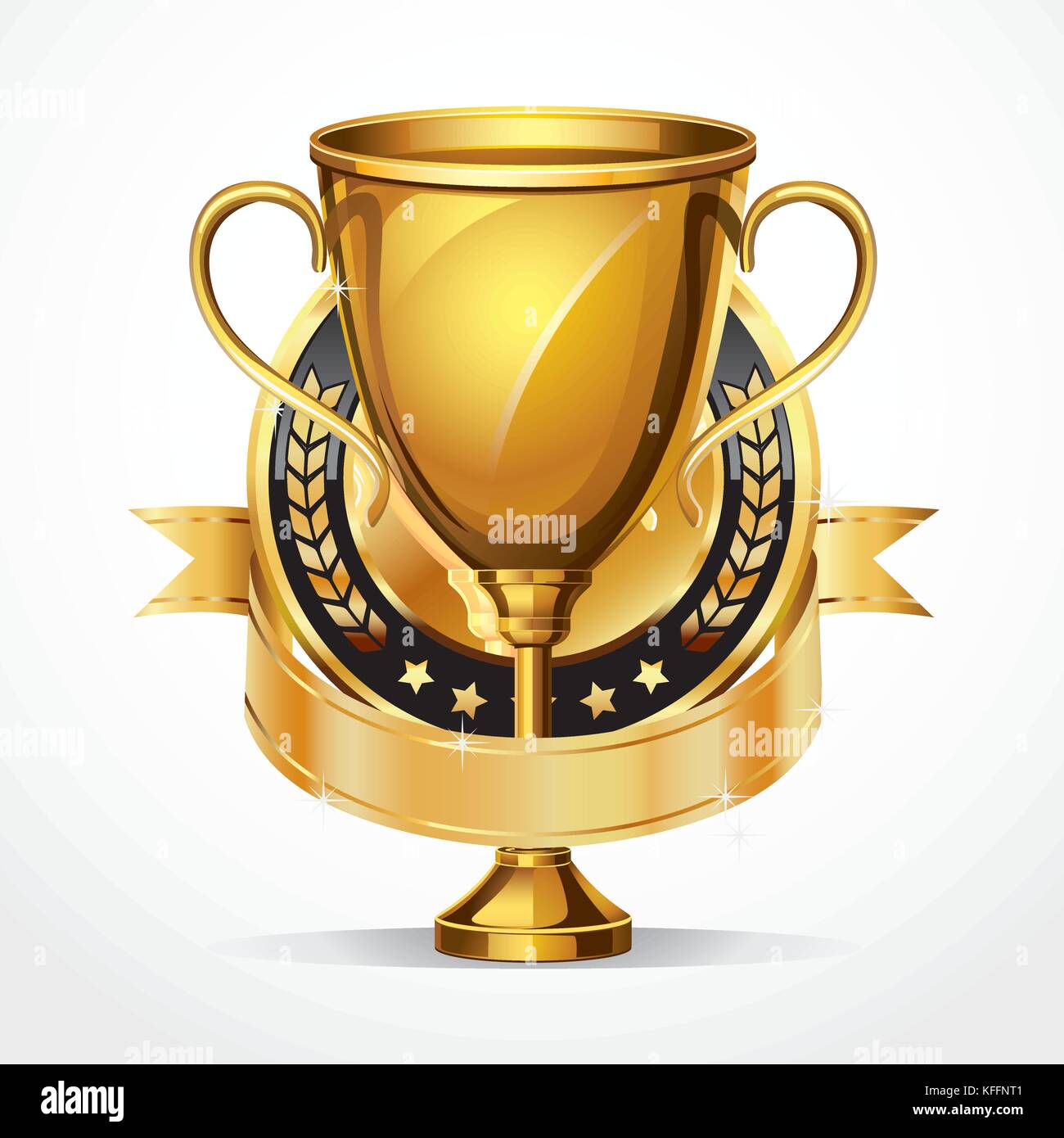 Trophy cups. vector illustration Stock Vector Image & Art - Alamy