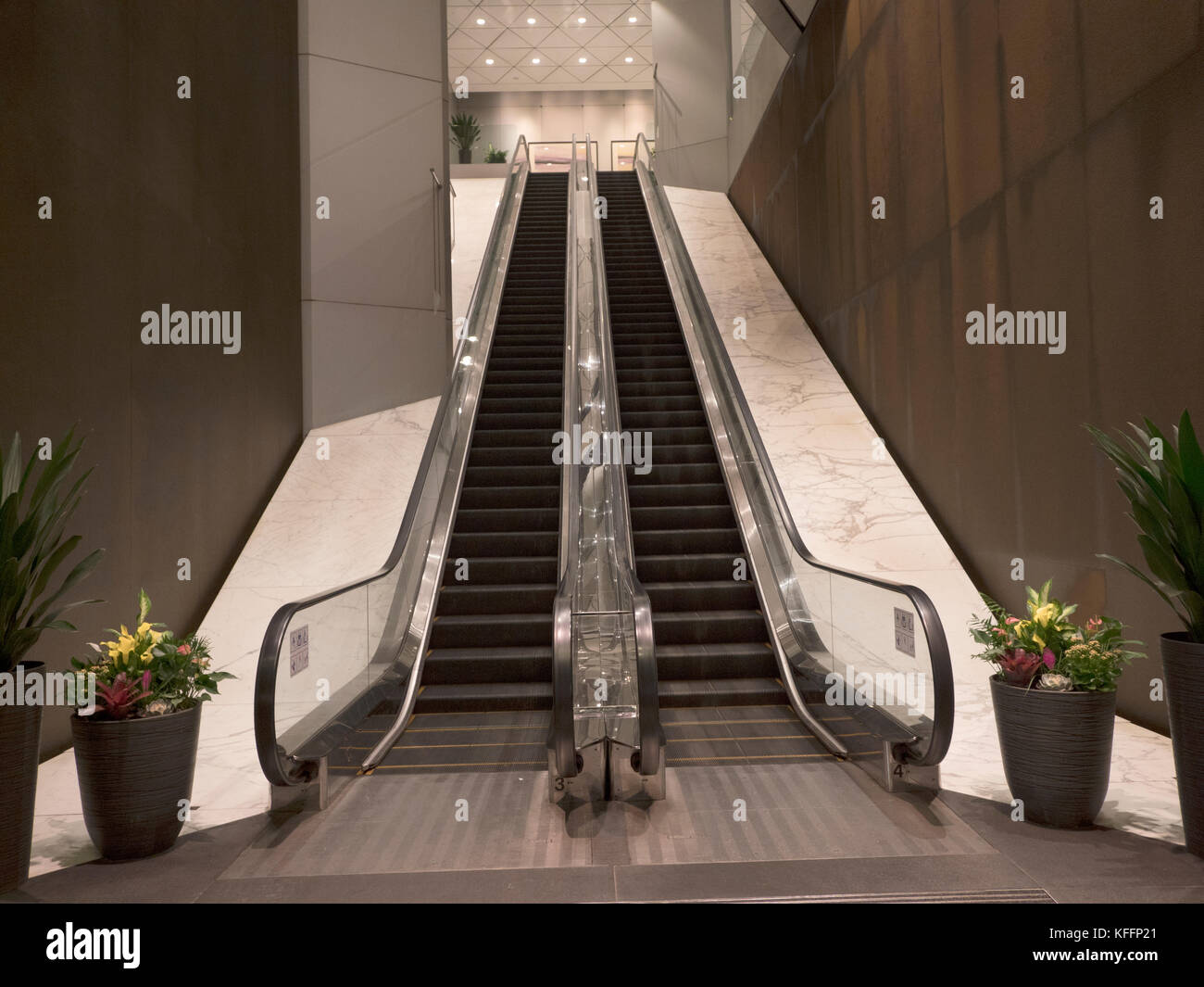 Escalators, Hong Kong, China, Asia Stock Photo - Alamy