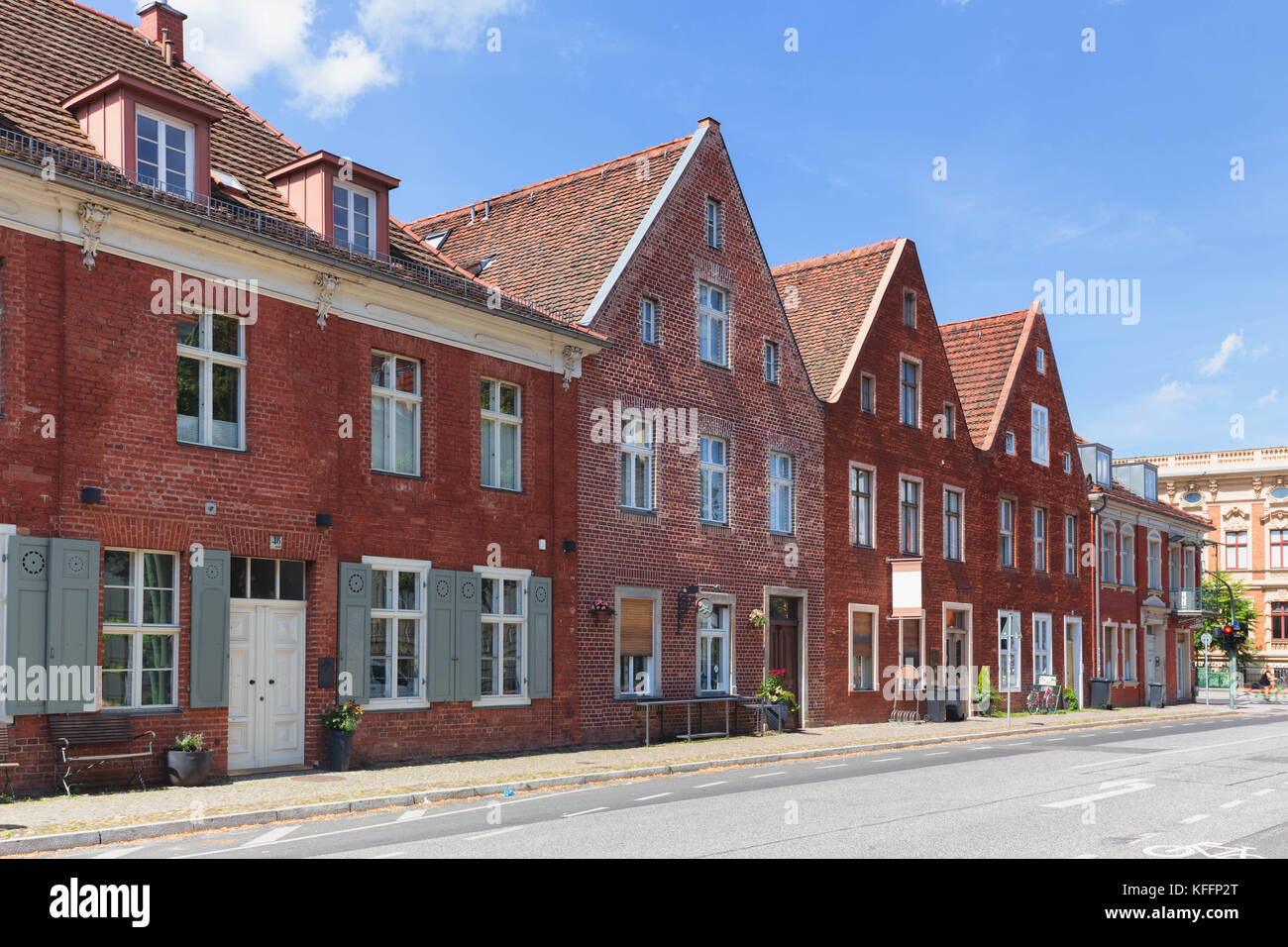 Brandenburg potsdam hollandisches viertel dutch quarter hi-res stock ...