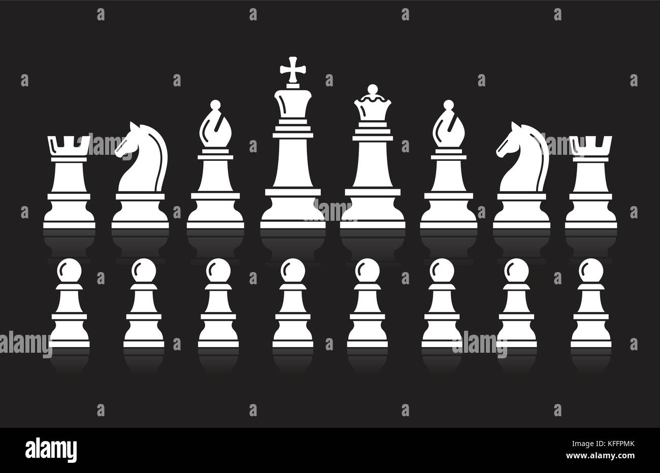 Chess icons. Vector Illustration Stock Vector Image & Art - Alamy