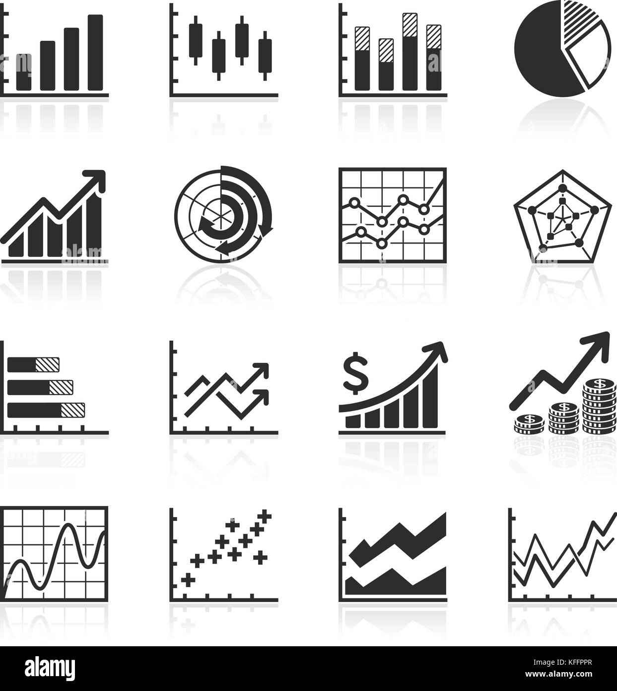 Business Infographic Icons Vector Illustrations Stock Vector Image