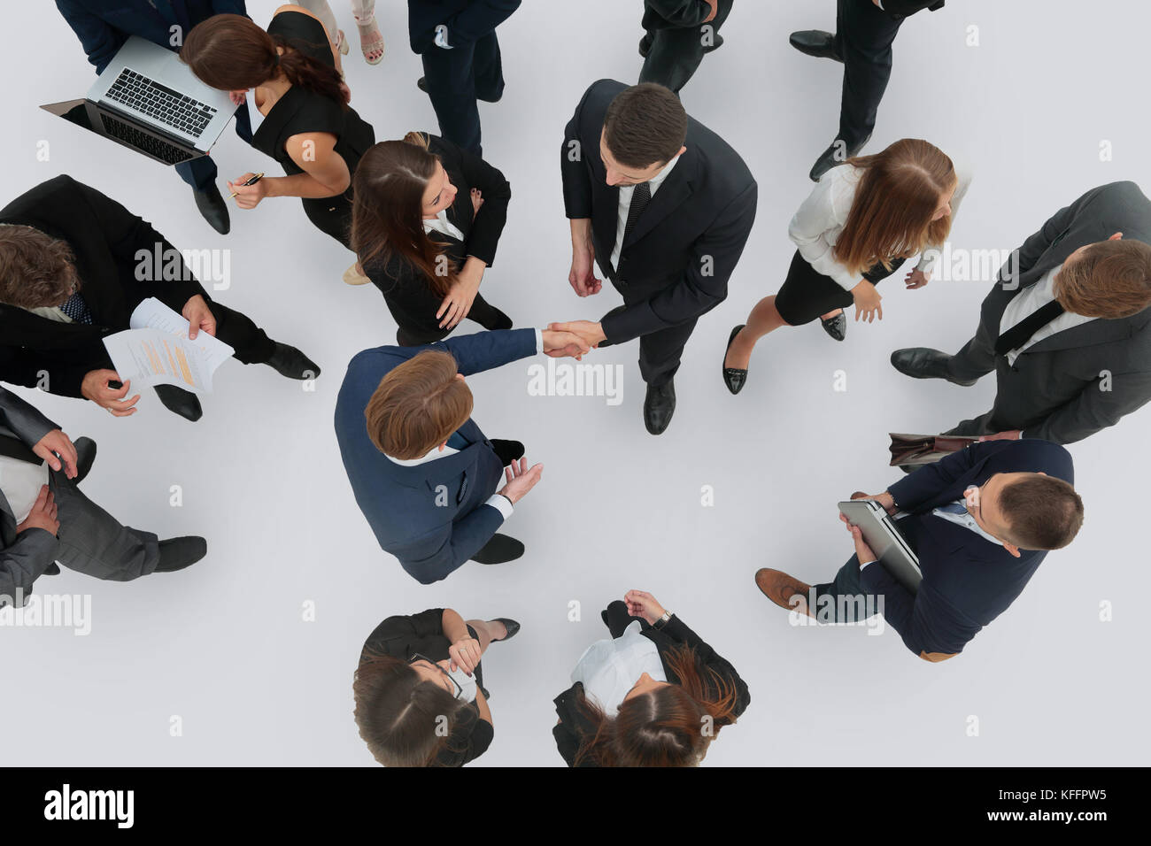 Business People Conversation Communication Talking Team Concept Stock ...