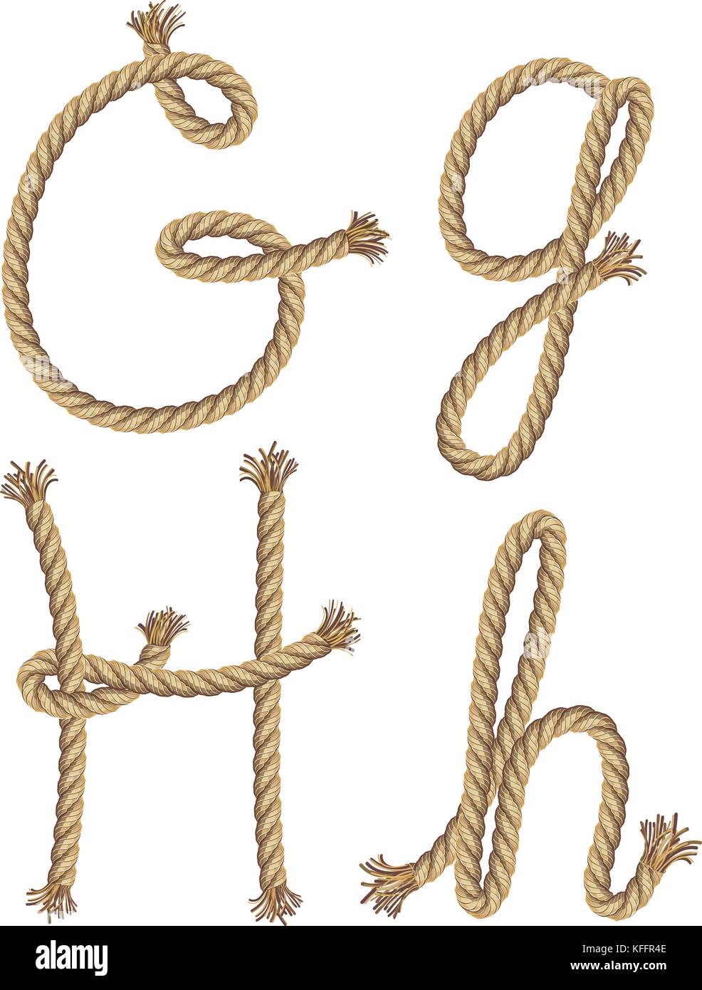 Ransom note alphabet Stock Vector Images - Alamy