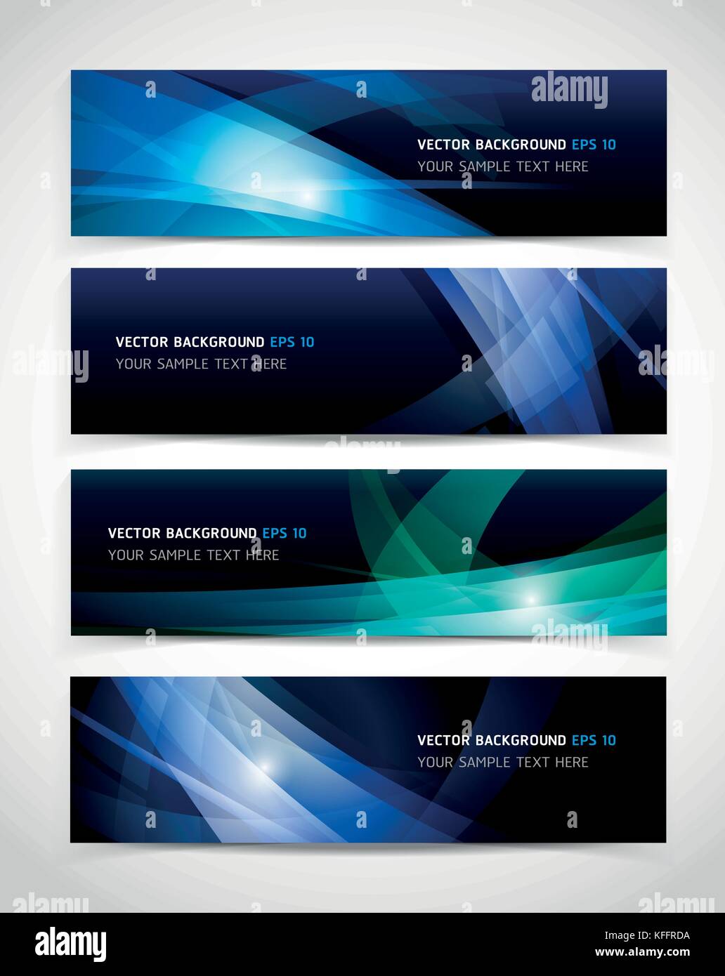 Abstract Banner Header Background. Vector illustrations Stock Vector ...