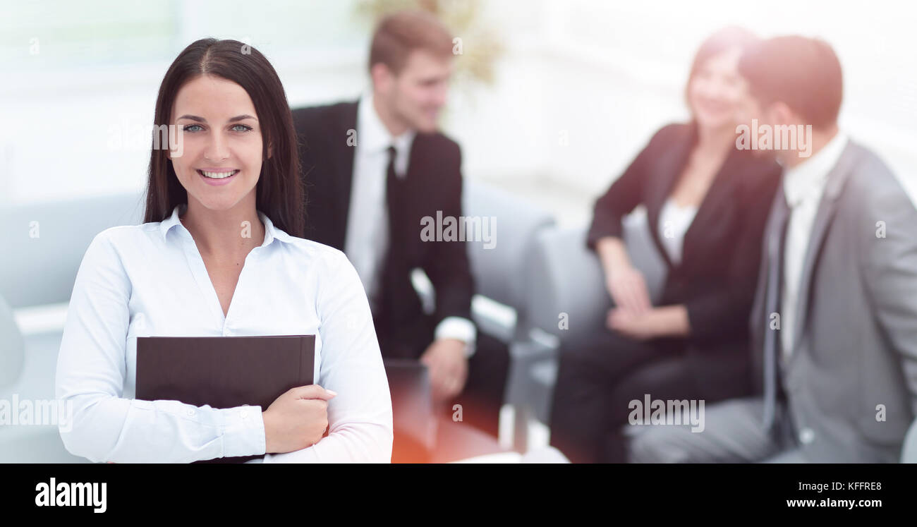 Business people working around table in modern office Stock Photo - Alamy