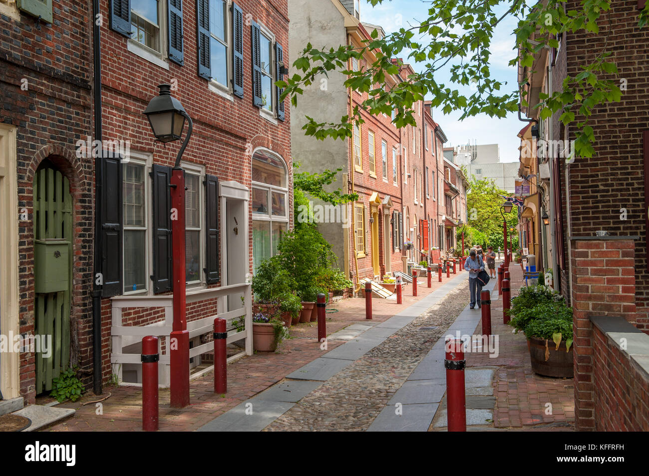 Elfreth's alley museum house hi-res stock photography and images - Alamy