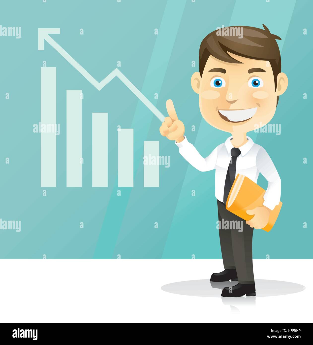 Successful business man. Cartoon character Stock Vector Image & Art - Alamy