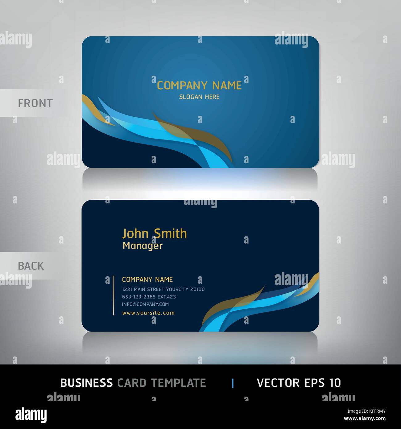 Business card abstract background. Vector illustration Stock Vector ... Business card abstract background. Vector illustration Stock Vector ...