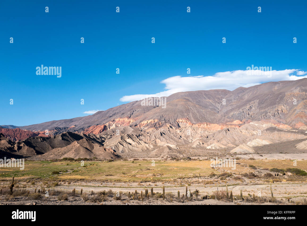 Coloured hills in Salta province, Argentina Stock Photo - Alamy