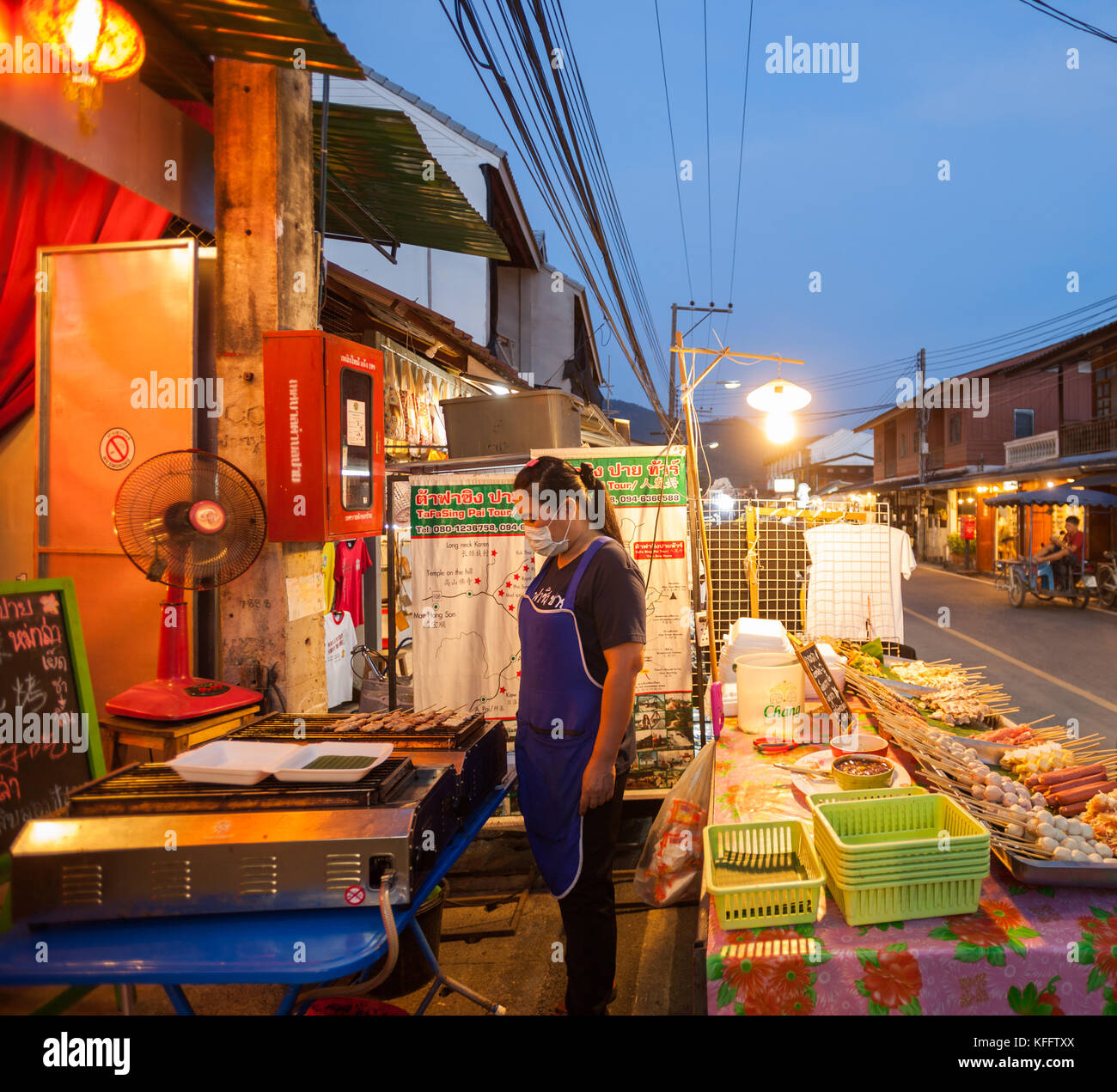 Pai night market hi-res stock photography and images - Alamy