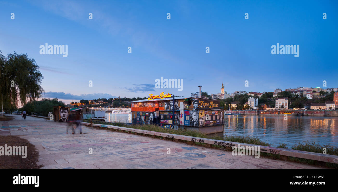 Belgrade party boat hi-res stock photography and images - Alamy