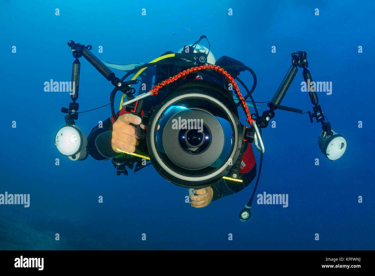 suba diver, underwater photographer, Adriatic Sea, Mediterranean Sea ...