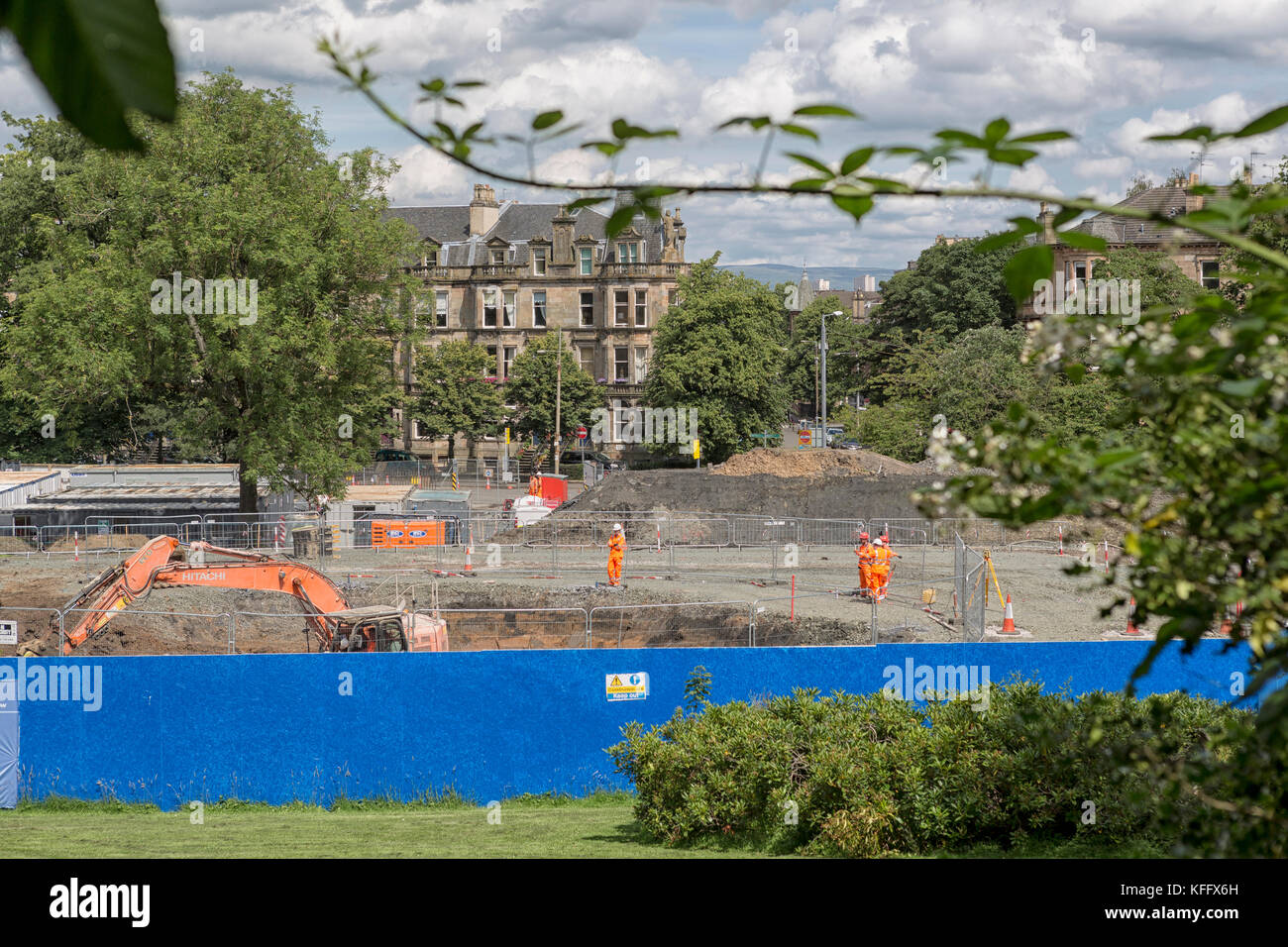 Construction site scotland hi-res stock photography and images - Alamy