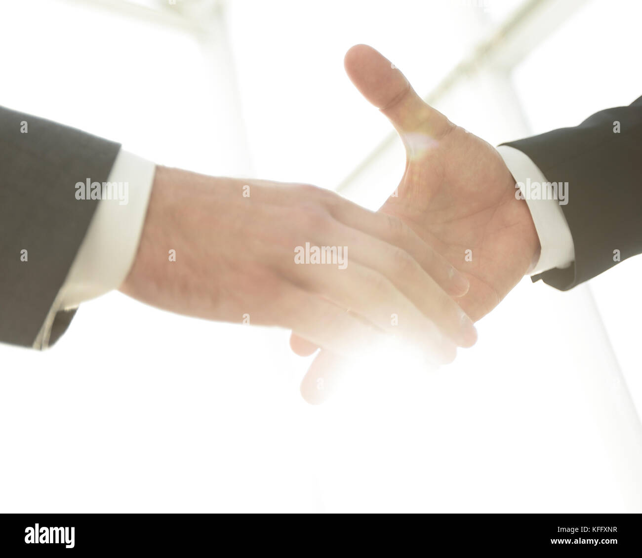 Effective negotiation with client. Business concept photo Stock Photo ...