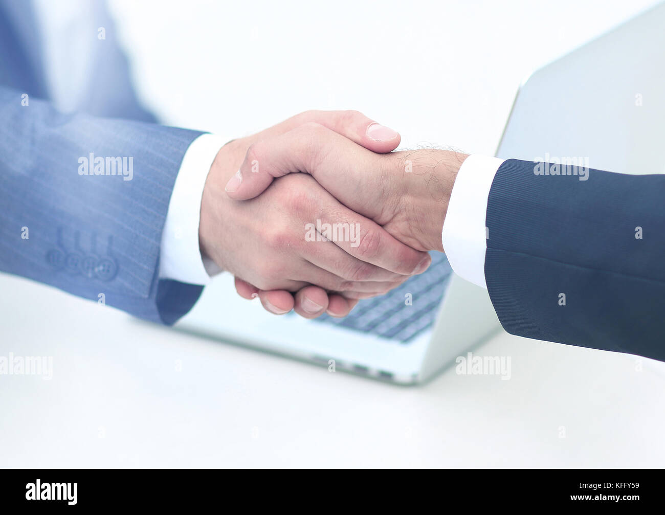 Business people shaking hands at office Stock Photo - Alamy