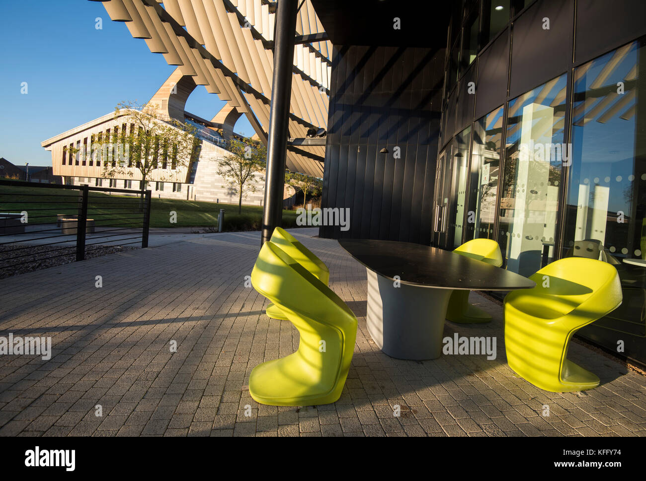 Early morning light at Ingenuity Lab on the Jubilee Campus, University ...