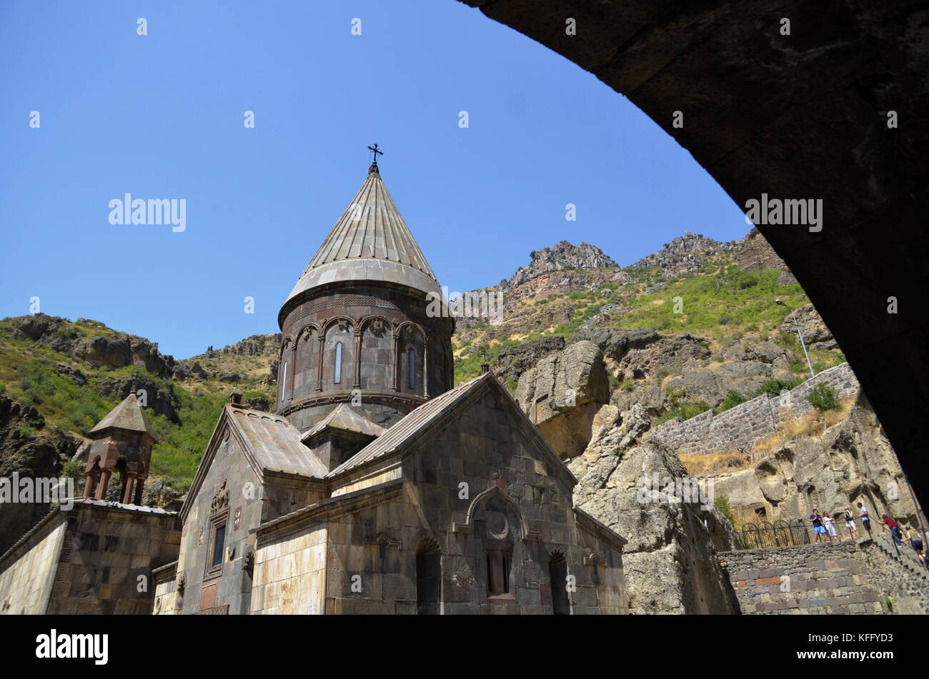 Geghard Monastery in Armenia Stock Photo - Alamy