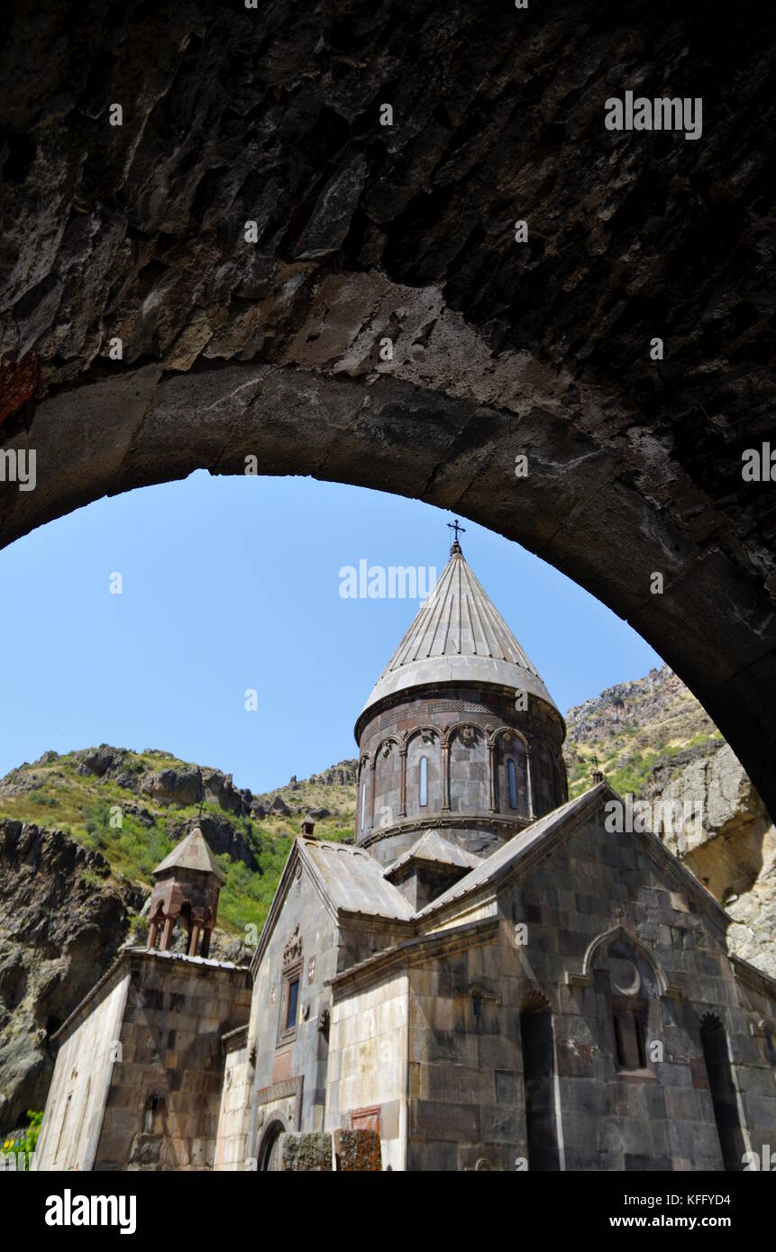 Geghard Monastery in Armenia Stock Photo - Alamy