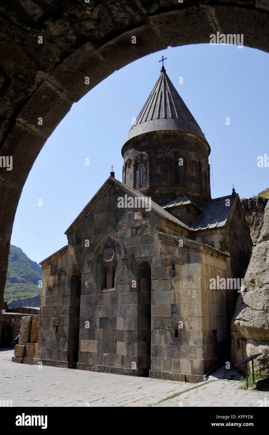 Geghard Monastery in Armenia Stock Photo - Alamy
