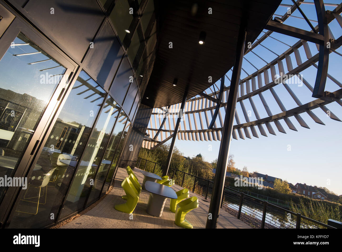 Early morning light at Ingenuity Lab on the Jubilee Campus, University ...