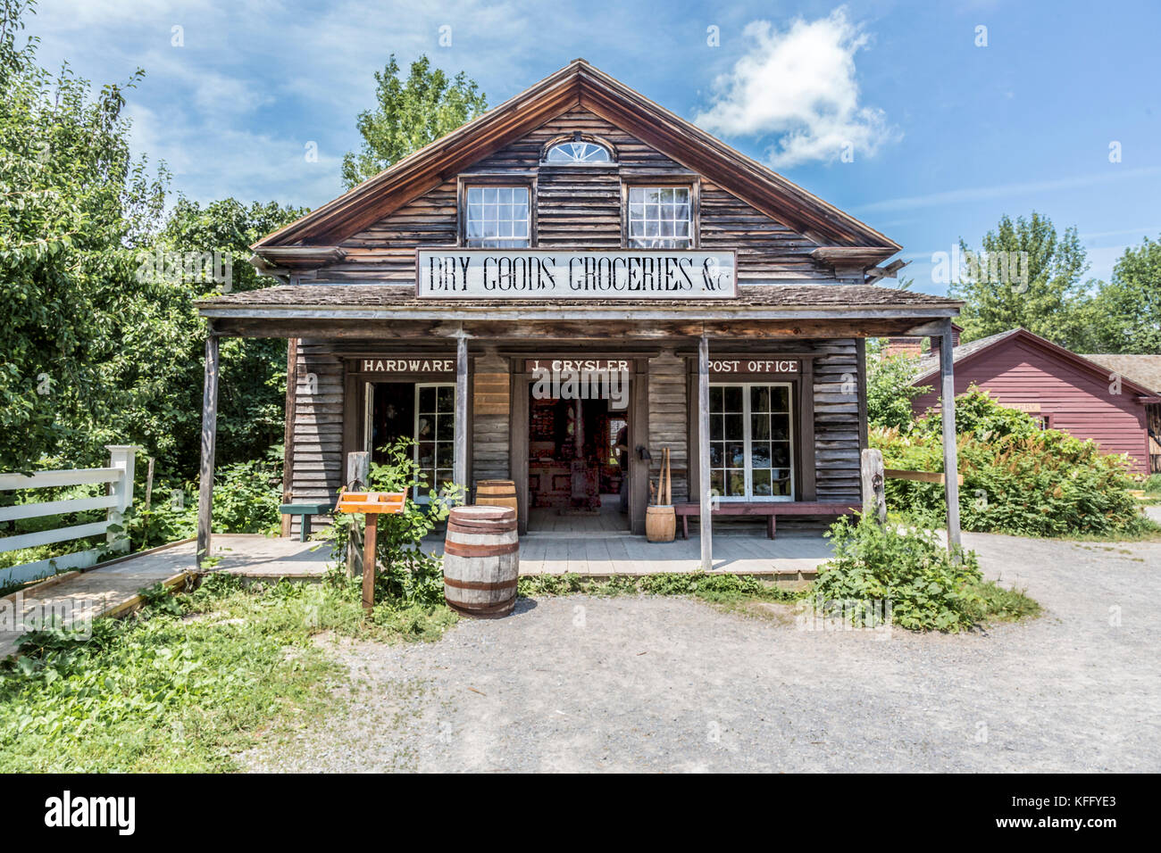 Frontier store 19th century hi-res stock photography and images - Alamy