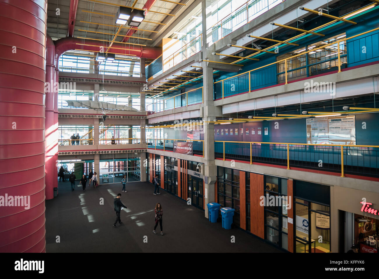 Davis Center University of Waterloo Canada Stock Photo - Alamy
