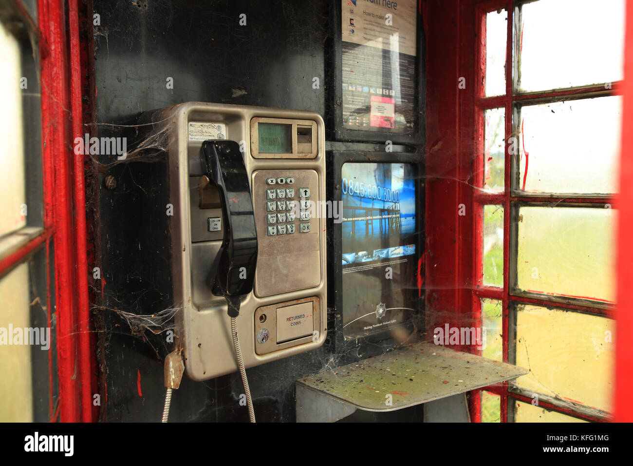 A telephone booth, telephone kiosk, telephone call box, telephone box ...