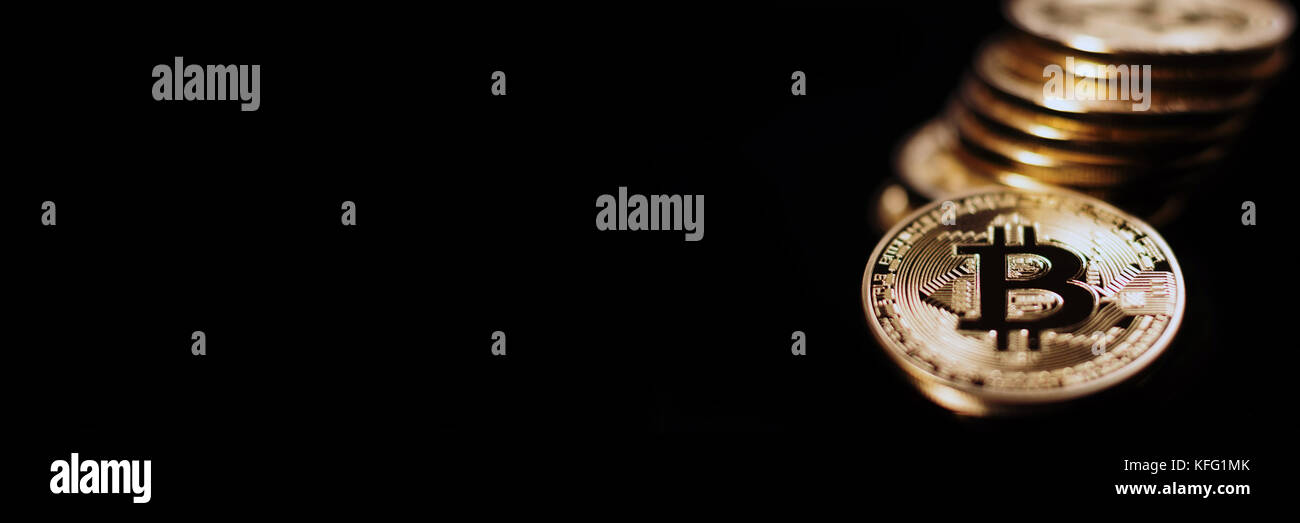 Bitcoin banner hi-res stock photography and images - Alamy