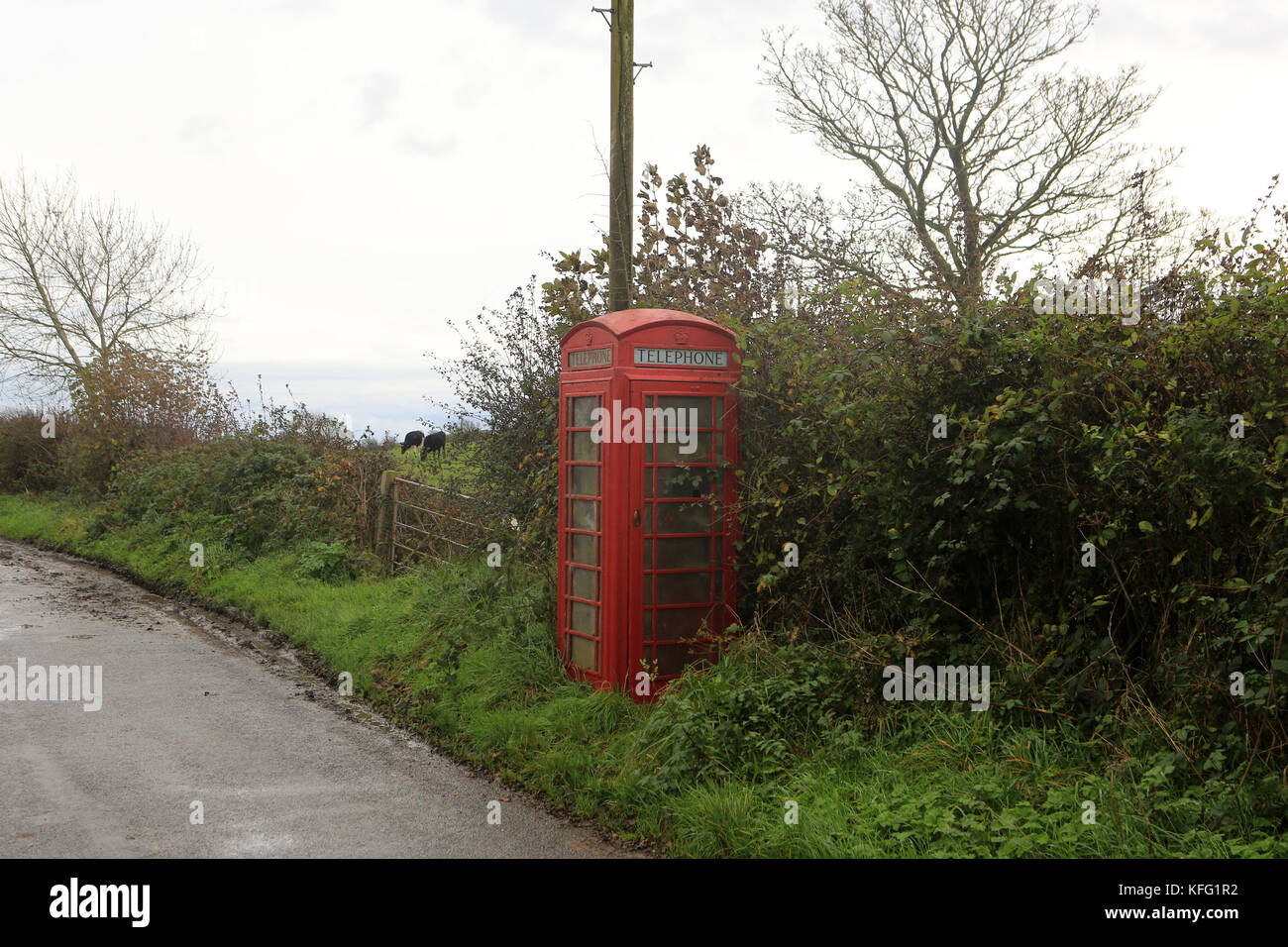 A telephone booth, telephone kiosk, telephone call box, telephone box ...