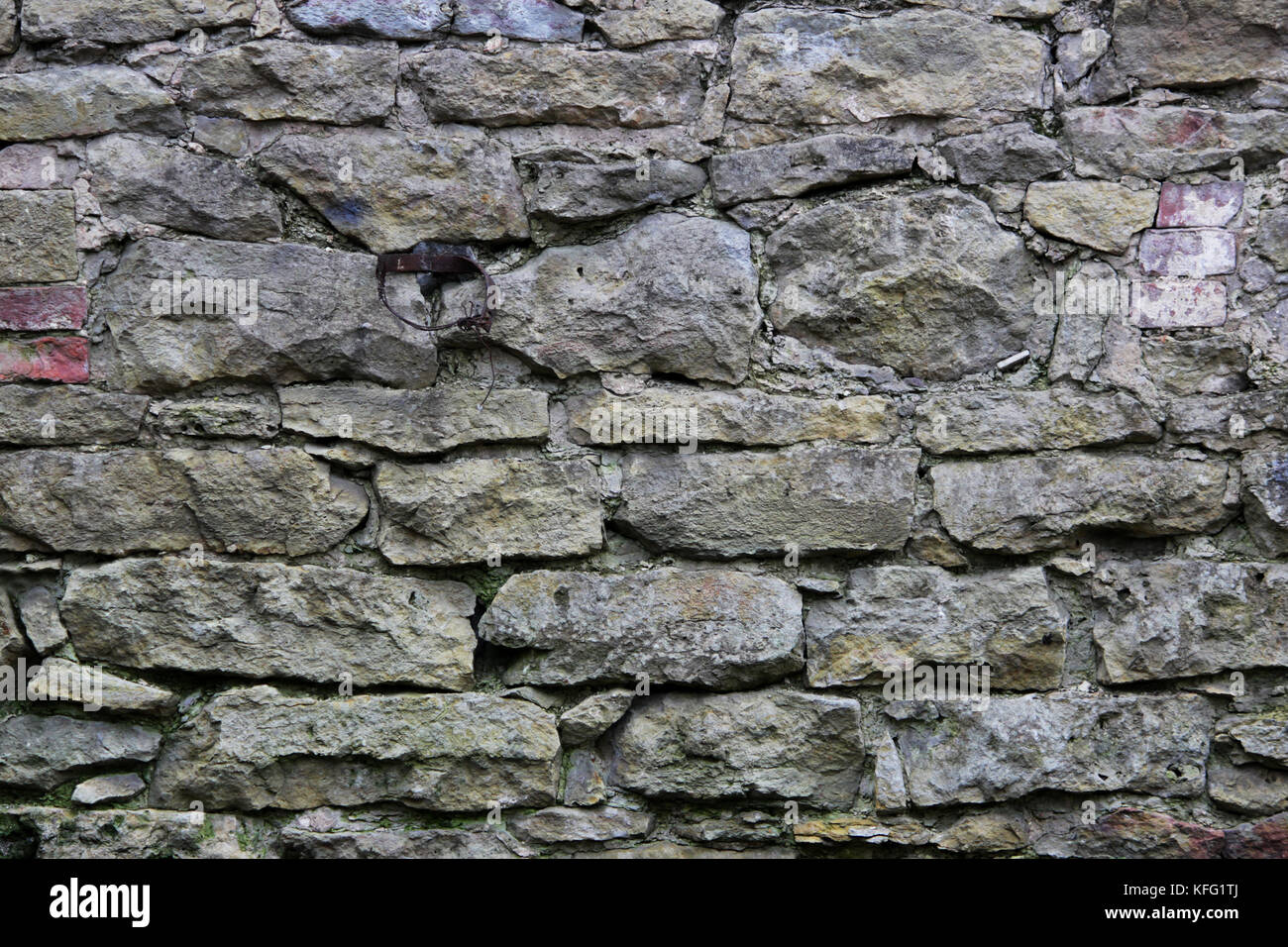 historic masonry in the form of a dilapidated wall Stock Photo - Alamy