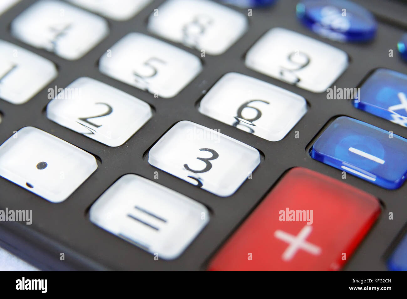 Vintage calculating tool. Old calculator Stock Photo - Alamy