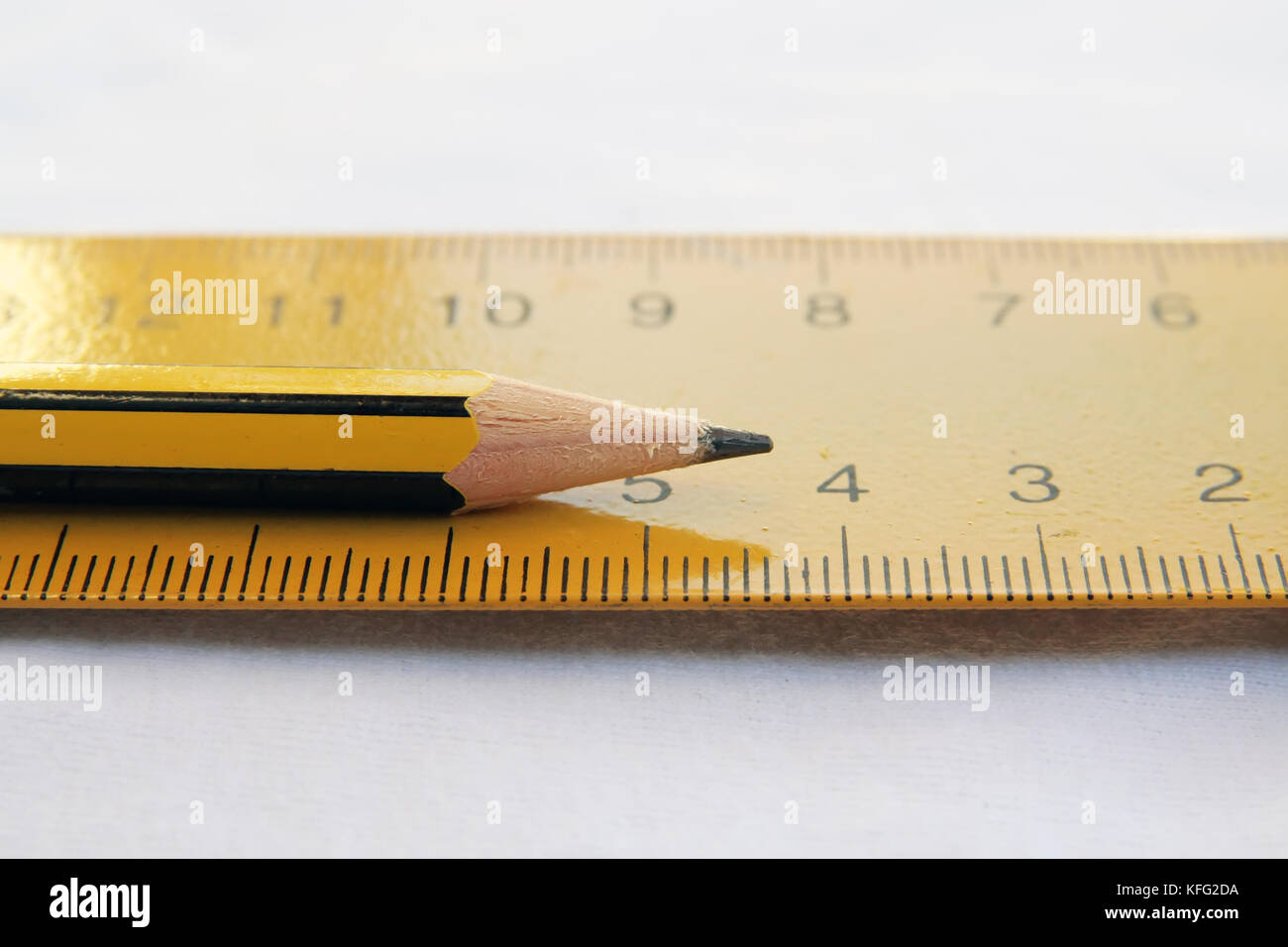 Pencil And Ruler Stock Photos & Pencil And Ruler Stock Images - Alamy