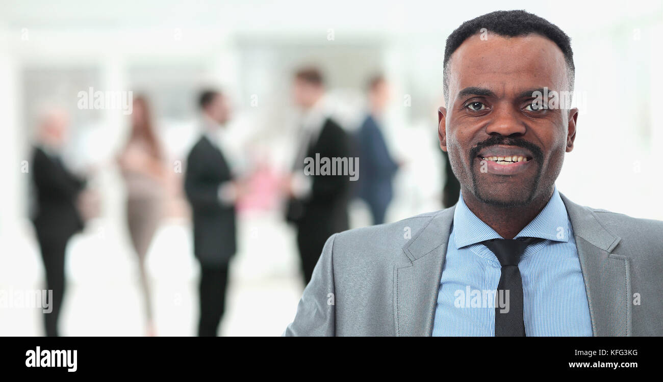 Closeup portrait of a successful African American business man Stock ...