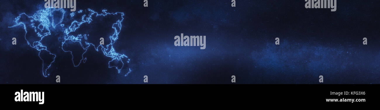 Abstract banner World, World background. Concept of world Stock Photo ...