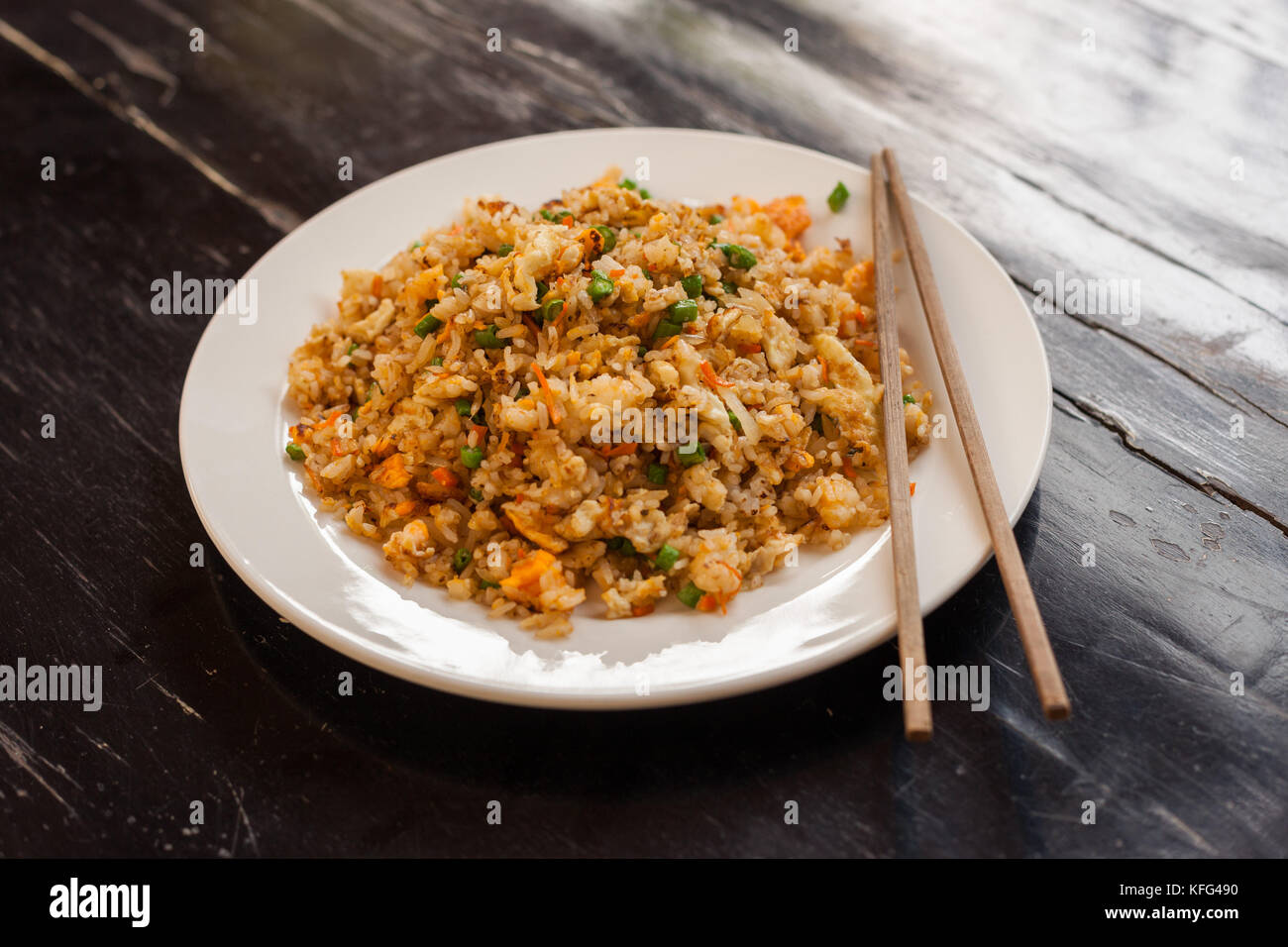 Khmer Fried Rice with Egg, a traditional Cambodian dish Stock Photo - Alamy