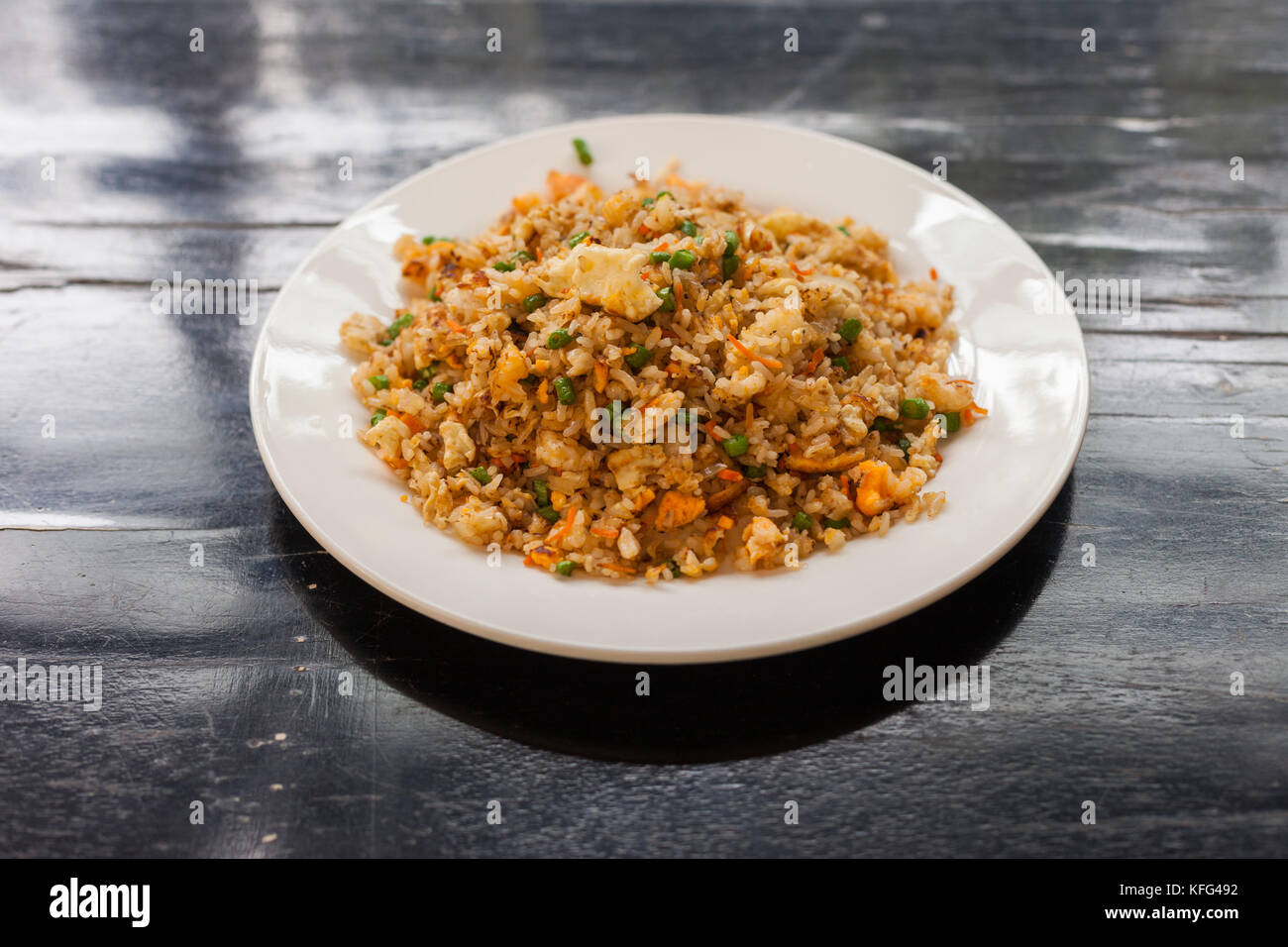 Khmer Fried Rice with Egg, a traditional Cambodian dish Stock Photo - Alamy