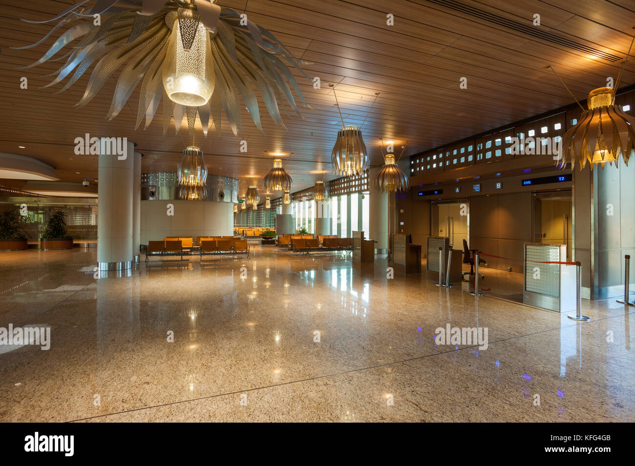 MUMBAI, India - January 21: Terminal 2 of Mumbai International Airport ...
