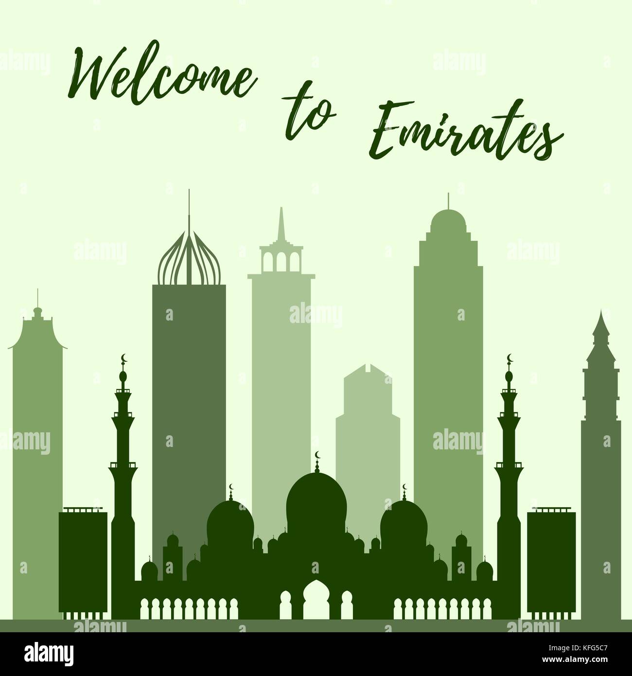 Heritage buildings dubai Stock Vector Images - Alamy