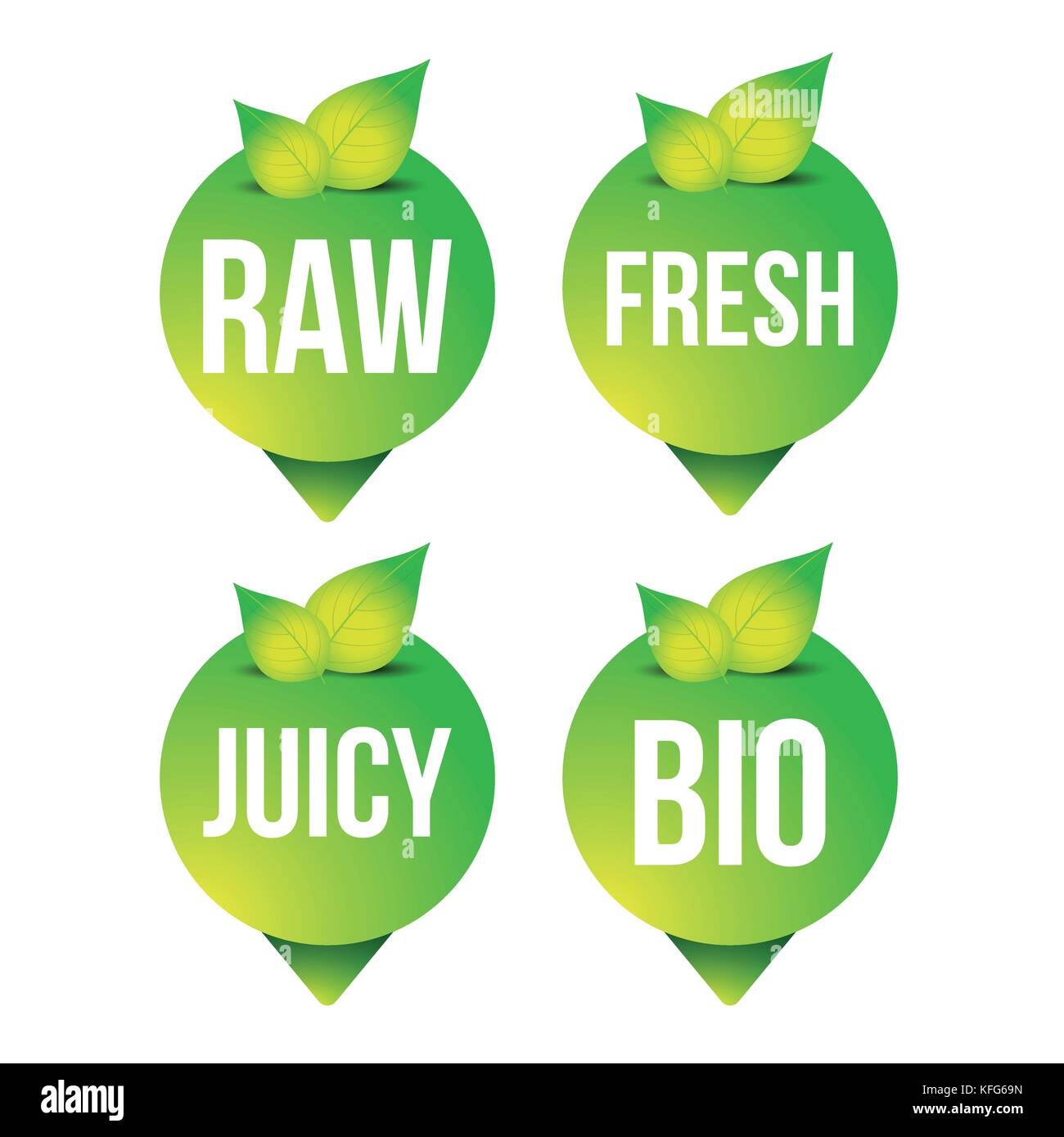 Vegan raw healthy fresh Stock Vector Images - Alamy